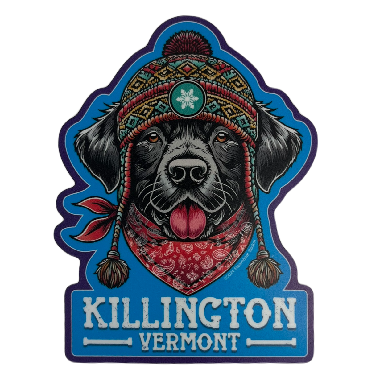 Killington Logo Dog Tuque Sticker – Killington Sports