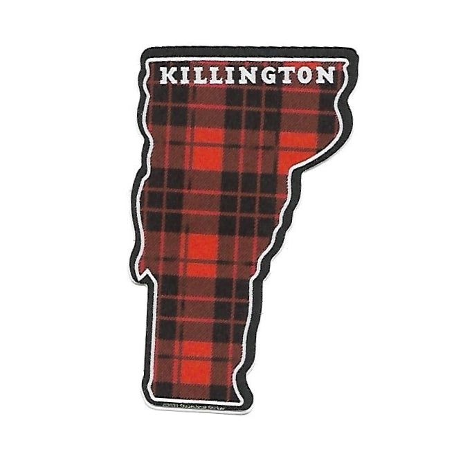 Killington Logo Helmet MINI Sticker: Plaid Vermont – Killington Sports