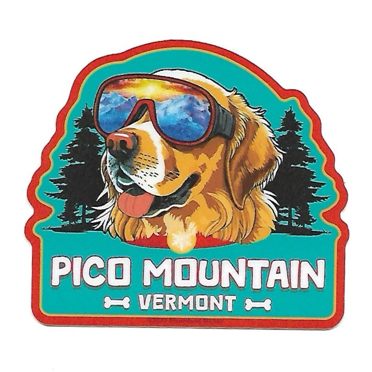 Pico Logo Goggle Dog Sticker – Killington Sports